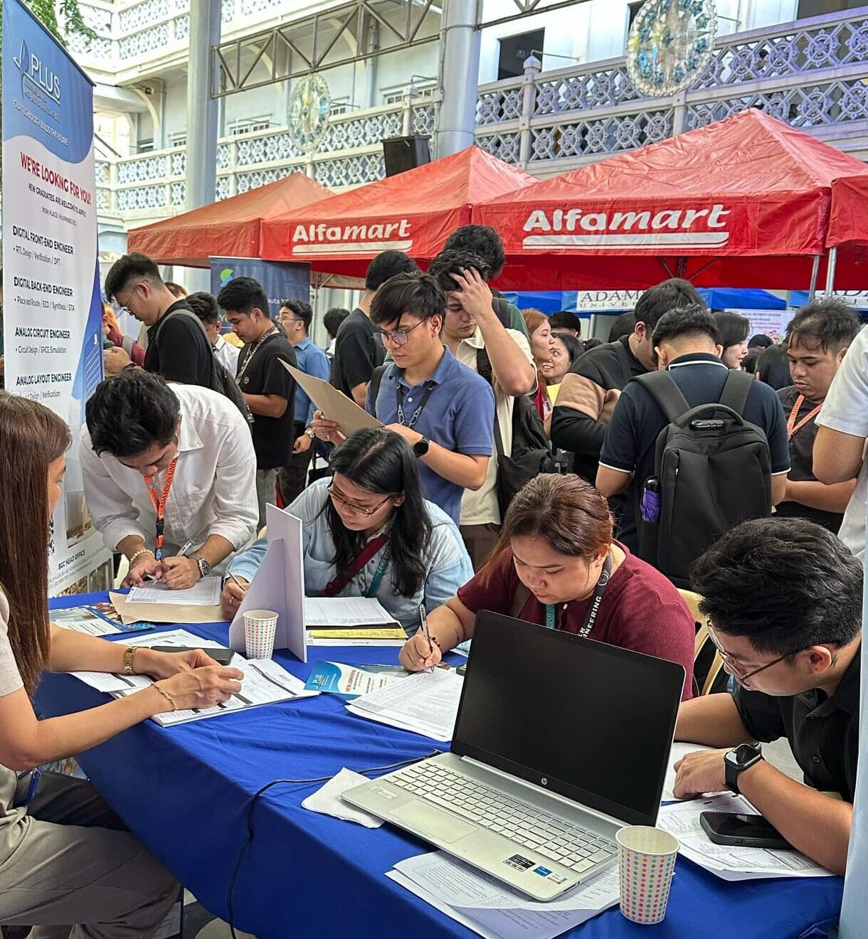 📢 Happening Now: Join Our Job Fair at Adamson University! 🚀 - Seedeaplus
